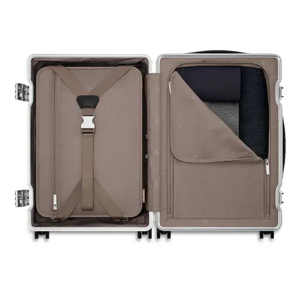 CARL FRIEDRIK Aluminum Carry-on Suitcase