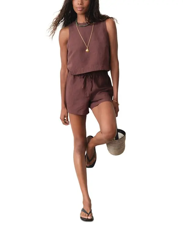Marine Layer Quinn Cropped Tank
