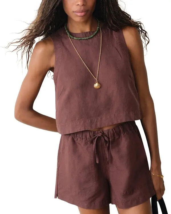 Marine Layer Quinn Cropped Tank