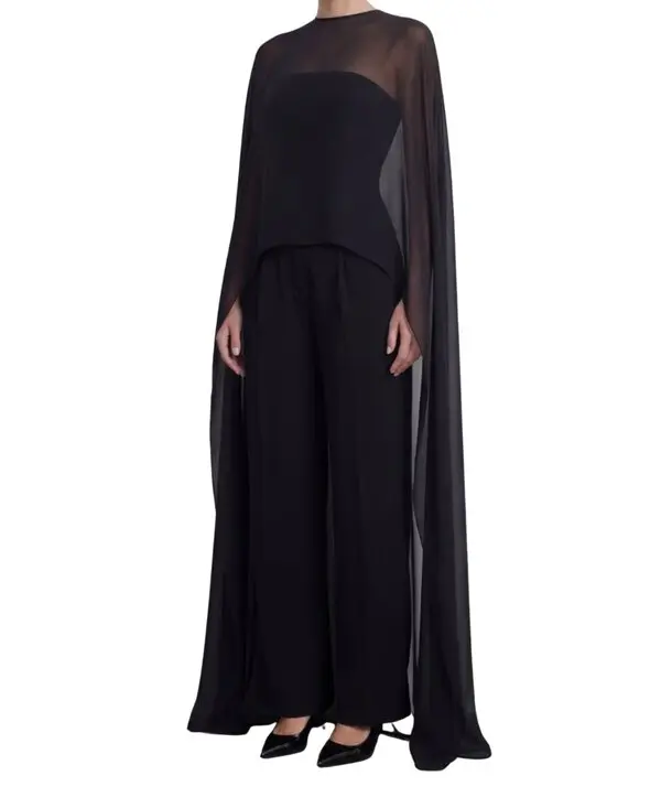 HEIRESS BEVERLY HILLS Maxi Cape Top
