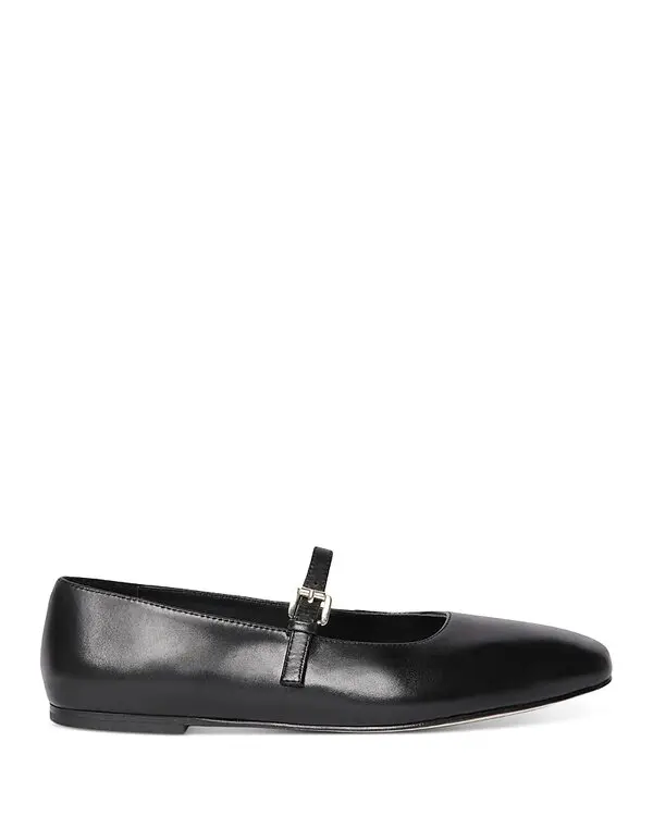 Whistles Leather Mary Jane Ballet Flats