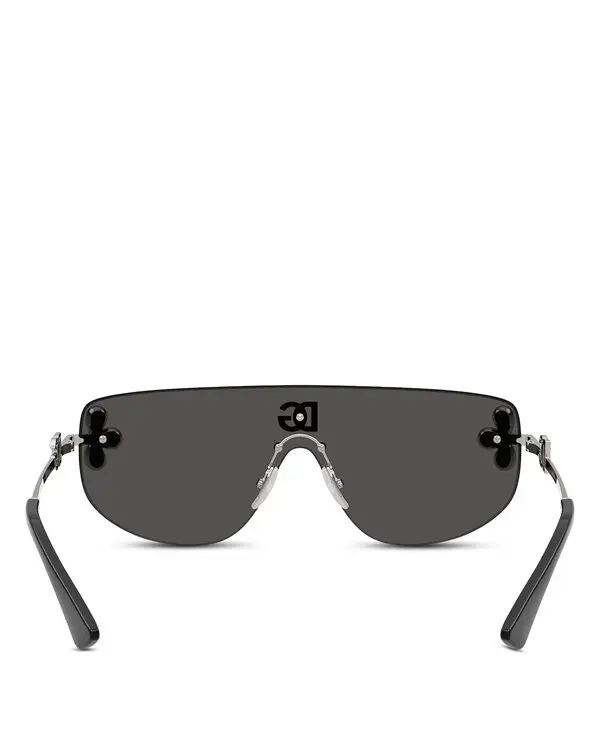 Dolce & Gabbana Rectangular Shield Sunglasses