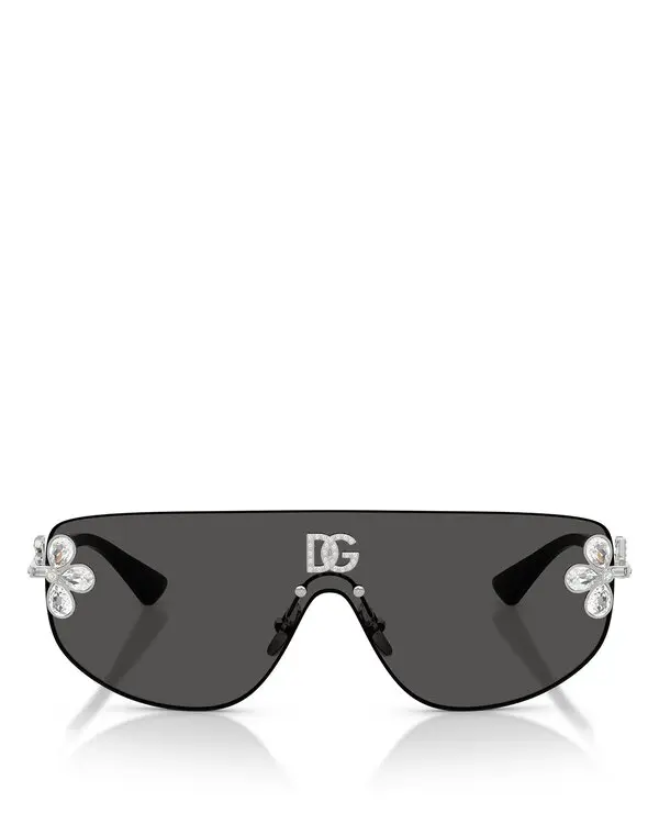 Dolce & Gabbana Rectangular Shield Sunglasses