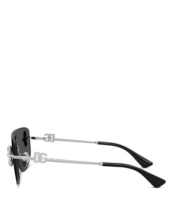 Dolce & Gabbana Rectangular Shield Sunglasses