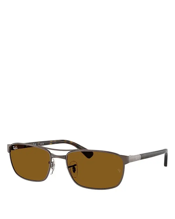 Ray-ban Rectangular 57mm Sunglasses - Copper