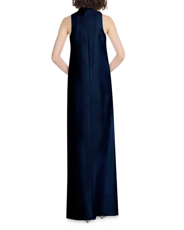 EMILY SHALANT Sleeveless Gown With Floral Embellishment