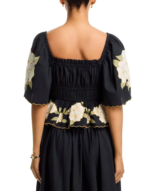 AREA STARS Gia Floral Top