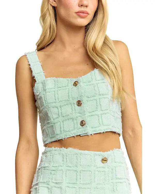 ELEVATOR DISCO Sandra Crop Top - Mint