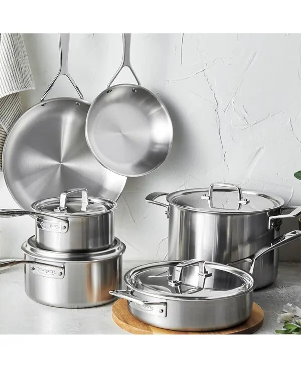 DEMEYERE Essential 5 Stainless Steel Cookware, Set Of 10