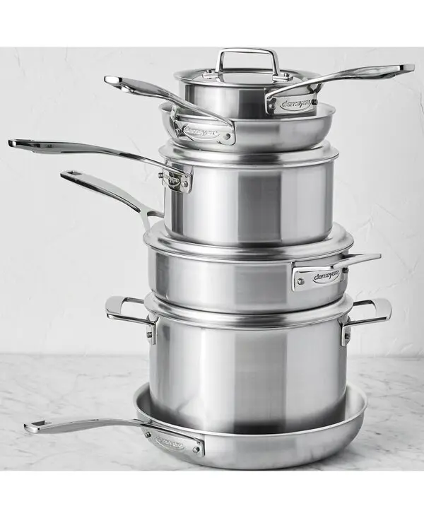 DEMEYERE Essential 5 Stainless Steel Cookware, Set Of 10