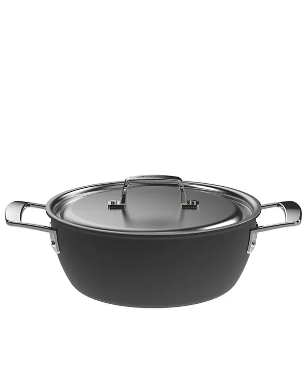 DEMEYERE 5 Stainless Steel Dutch Oven, 3.5 Qt - Black