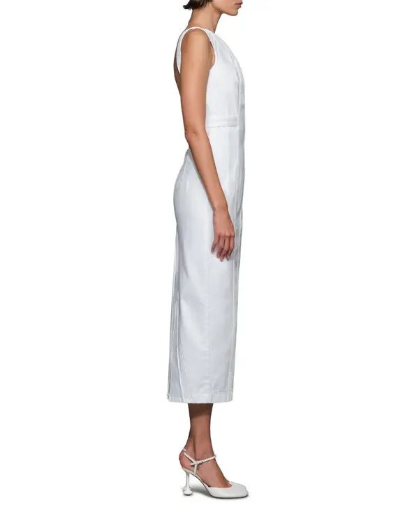 ET OCHS Farley Denim Midi Dress