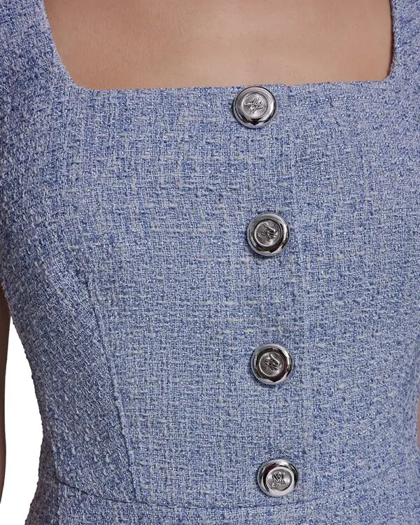 Karl Lagerfeld Paris Tweed A-line Dress