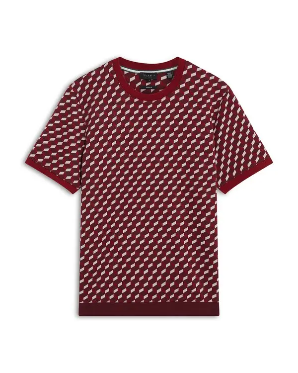 Ted Baker London Ardyn Jacquard Short Sleeve Tee