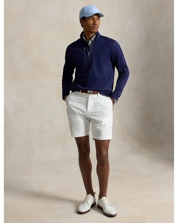 Polo Ralph Lauren Rlx Ralph Lauren Stretch Jersey Quarter-zip Pullover