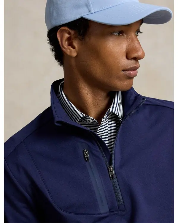 Polo Ralph Lauren Rlx Ralph Lauren Stretch Jersey Quarter-zip Pullover