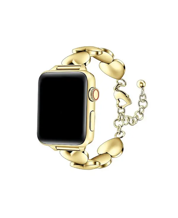 POSH TECH Lover Heart Apple Watch Band - Gold