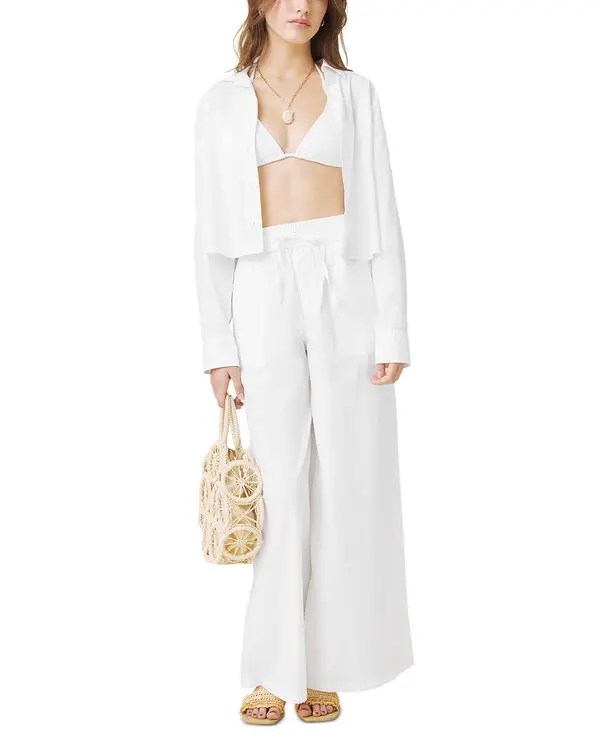 Splendid Mallory Cropped Shirt