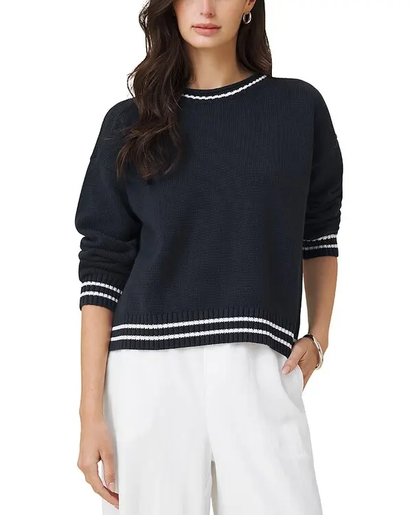 Splendid Cherry Graphic Knit Sweater