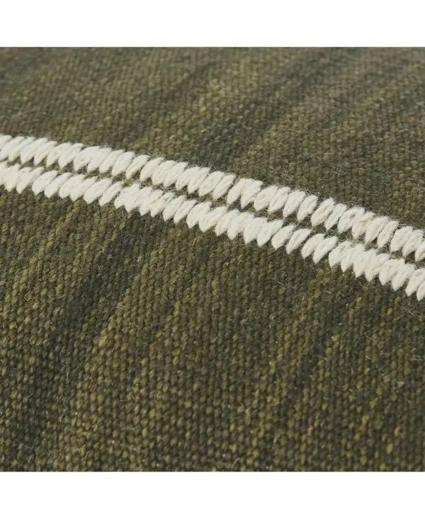 SURYA Jundah Decorative Pillow, 18l X 18w - Olive