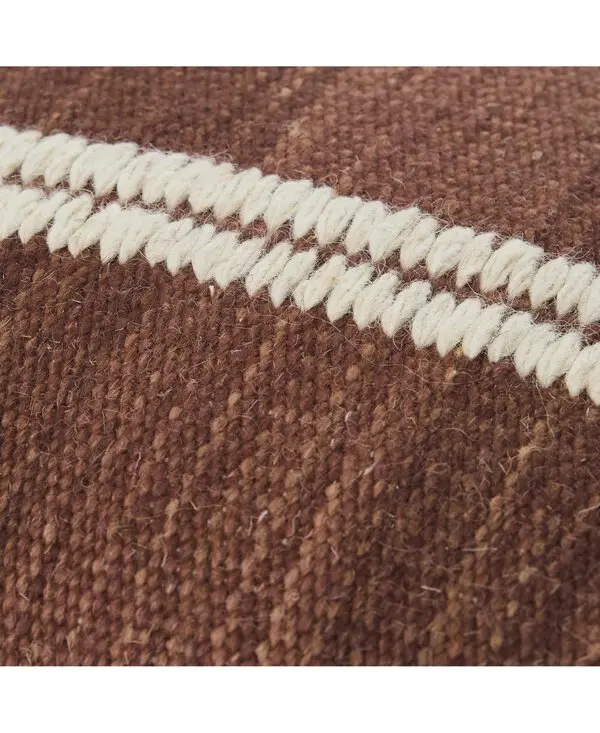 SURYA Jundah Decorative Pillow, 20l X 20w - Chestnut
