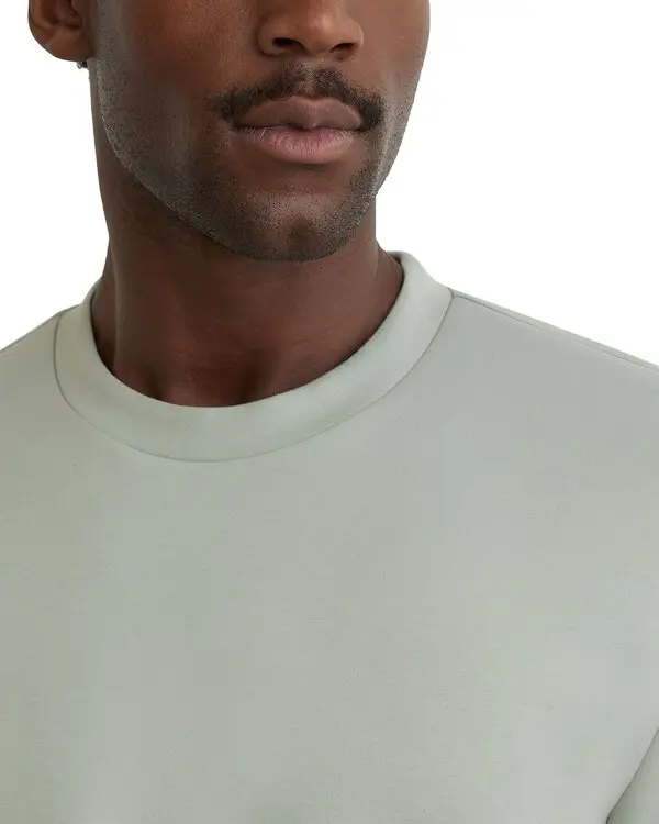REISS Interlock Crewneck T-shirt