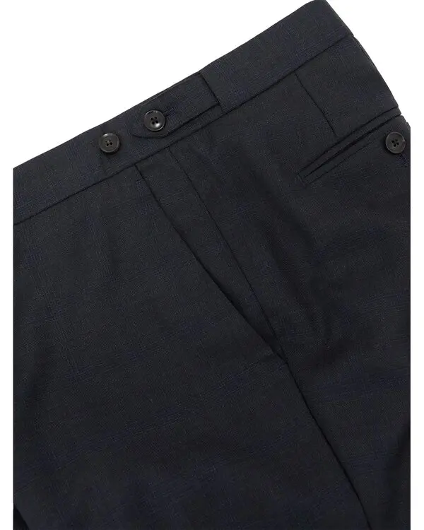 REISS Venue Tailored Fit Check Suit Trouser Pants