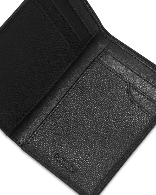 REISS Hunter Slim Billfold Logo Wallet