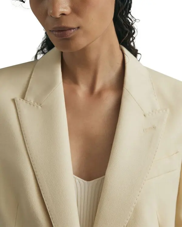 REISS Anya Silk & Wool Blazer