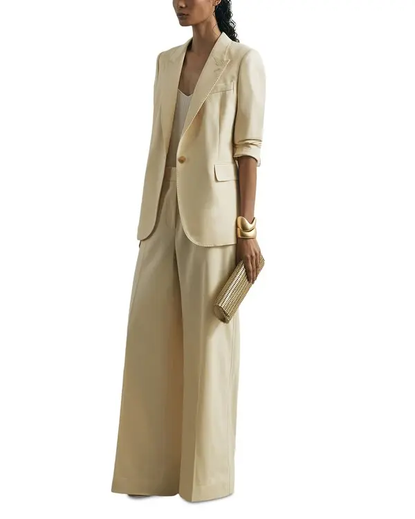 REISS Anya Silk & Wool Blazer