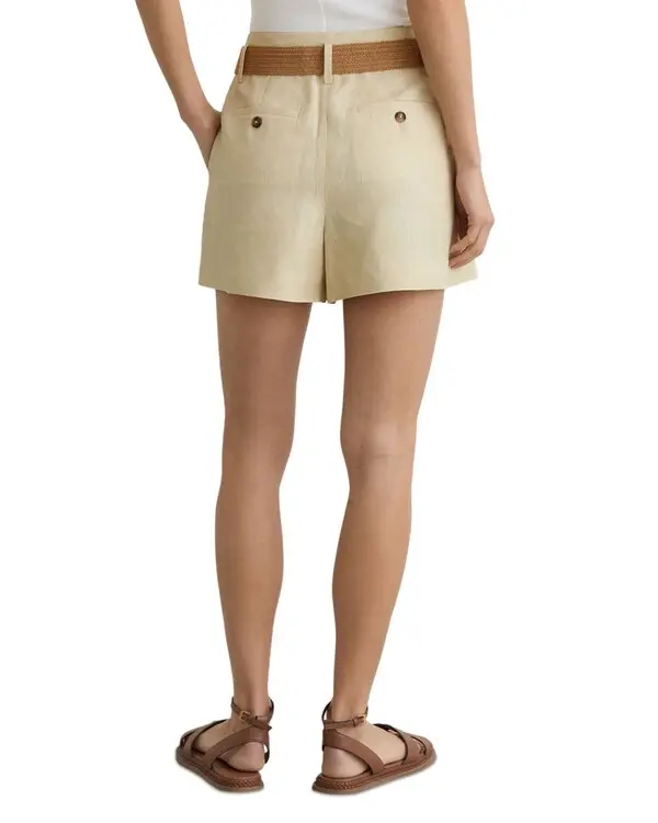 REISS Matilda Pleated Shorts