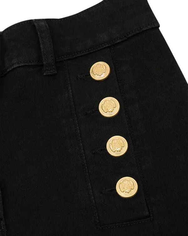 REISS Athena High Rise Jeans - Black