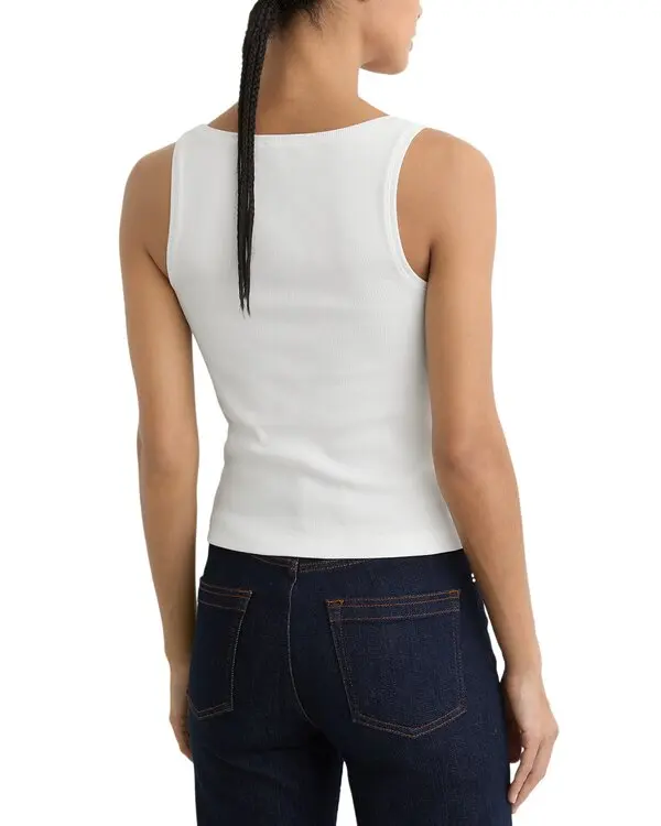 REISS Riva Square Neck Vest