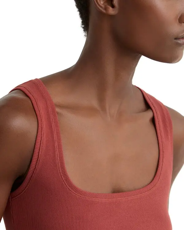 REISS Riva Square Neck Vest