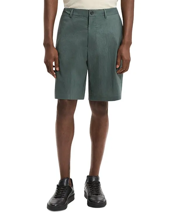 Theory Straight 9.5" Drawstring Shorts - Pine Grove