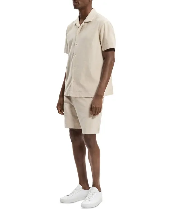 Theory Silver Cloud Soft Terry Shirt