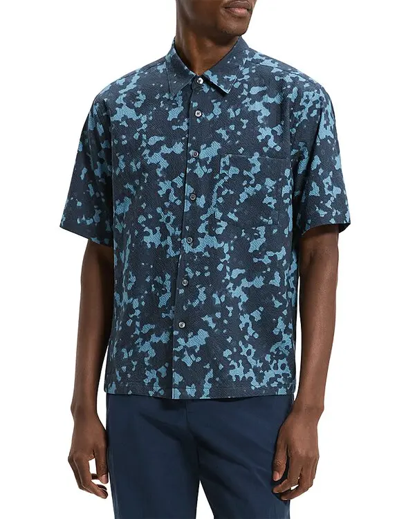 Theory Weekend Baltic Print Shirt - Baltic Multi