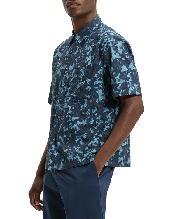 Theory Weekend Baltic Print Shirt - Baltic Multi