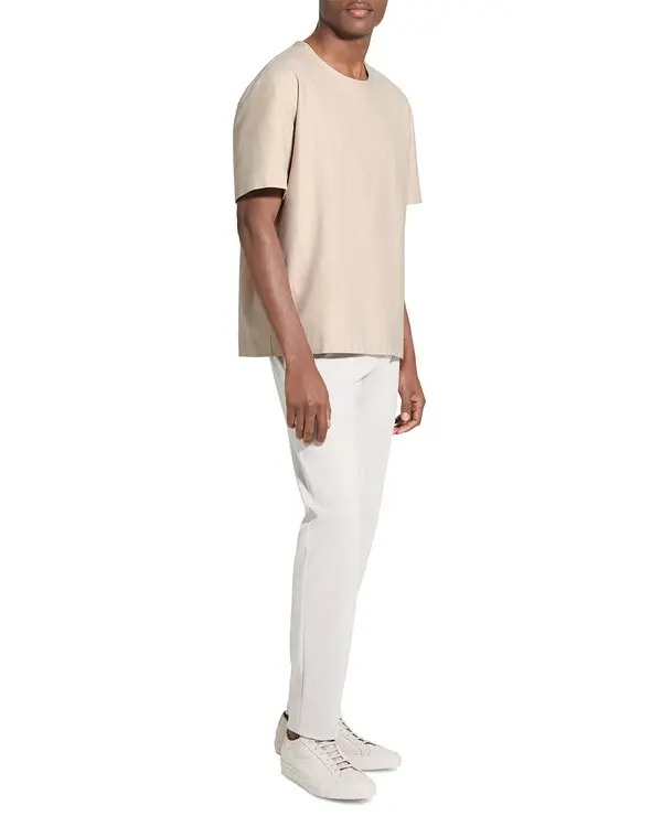 Theory Silver Cloud Soft Terry Boxy T-shirt