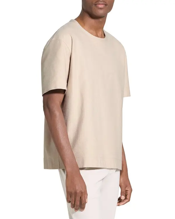 Theory Silver Cloud Soft Terry Boxy T-shirt