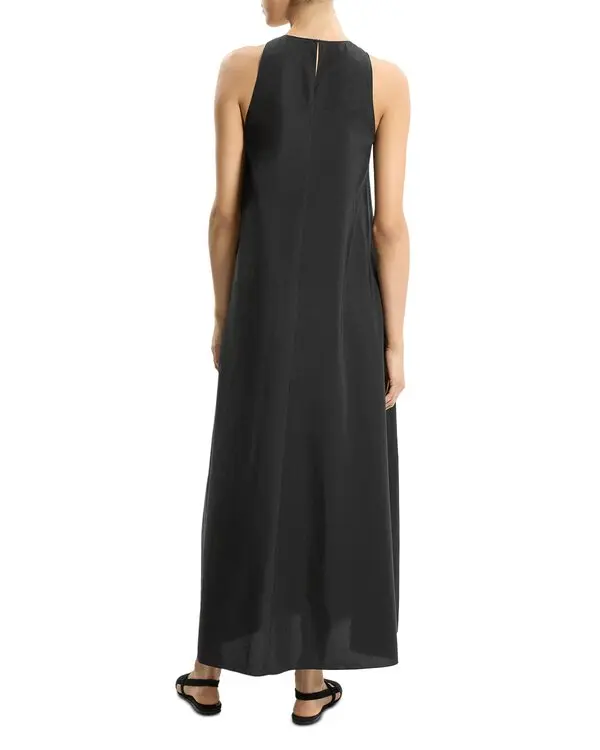 Theory Scoop Neck Sleeveless Maxi Dress