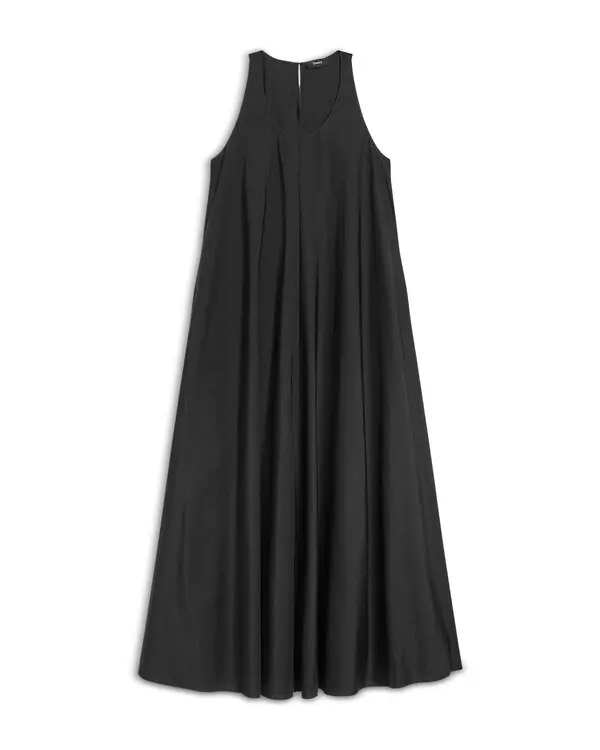 Theory Scoop Neck Sleeveless Maxi Dress