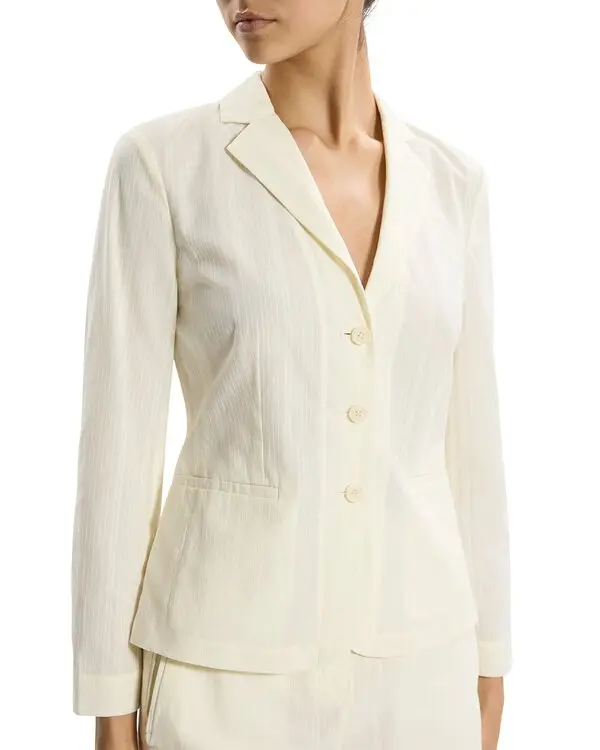 Theory Button Front Blazer
