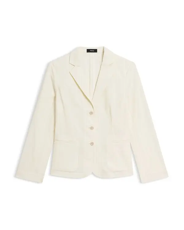 Theory Button Front Blazer
