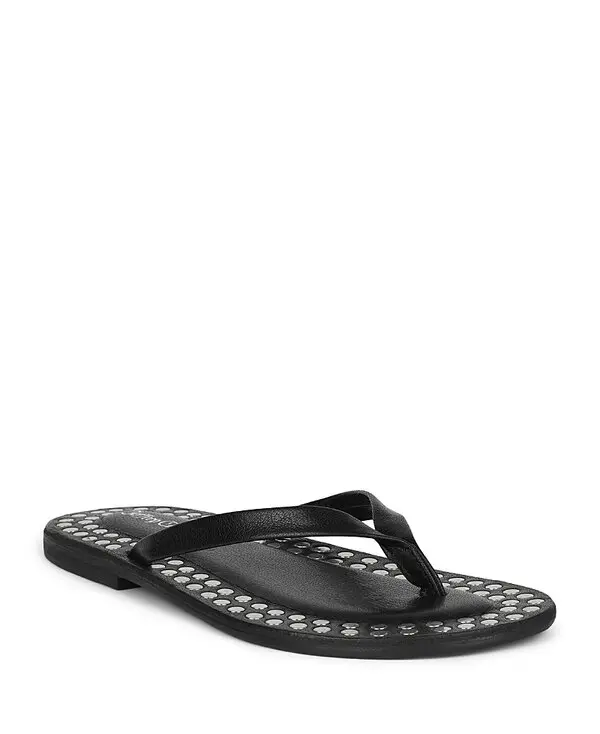 Jeffrey Campbell Studded Flat Thong Sandals