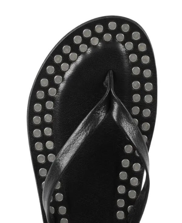 Jeffrey Campbell Studded Flat Thong Sandals