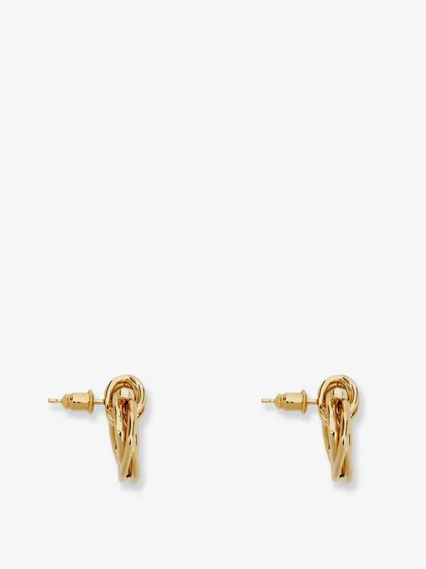 FERRAGAMO Brass Gancini Earrings
