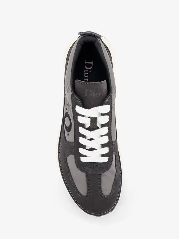 Dior Squash Technical Fabric And Suede Sneakers