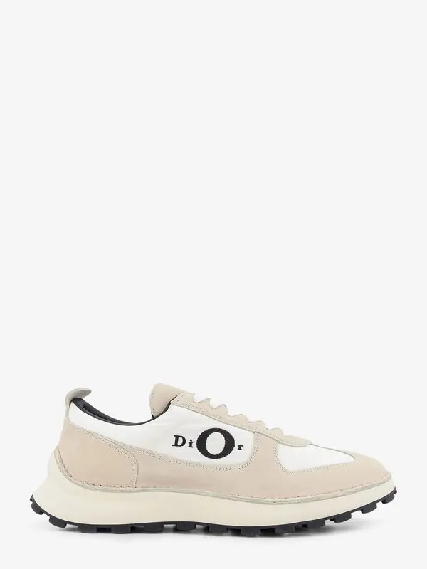 Dior Squash Technical Fabric And Suede Sneakers - Multicolor