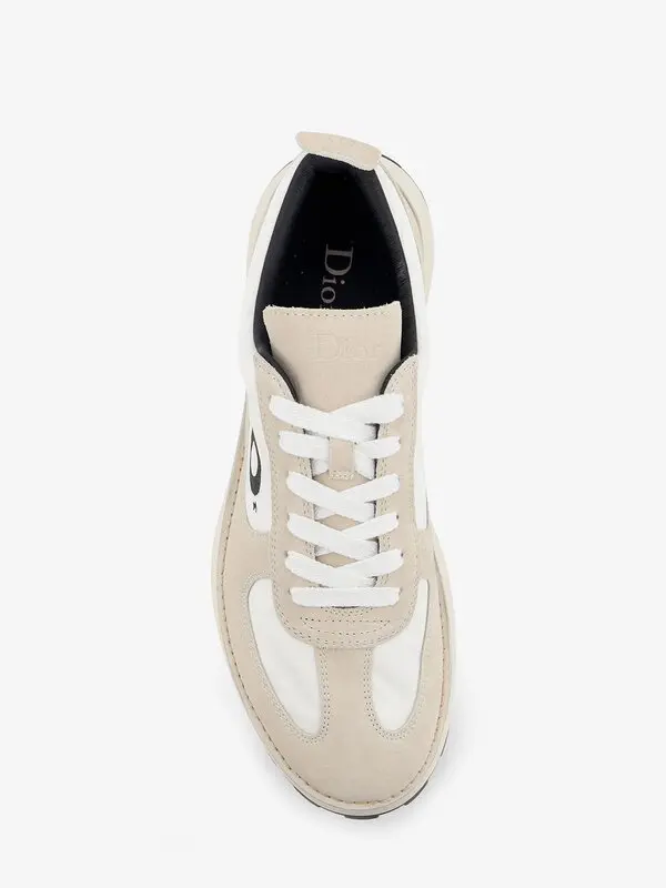 Dior Squash Technical Fabric And Suede Sneakers - Multicolor